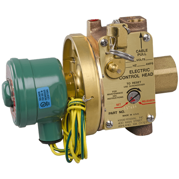 Electric and Cable Operated Control Head, 24 VDC Explosion-Proof UL1203 ...